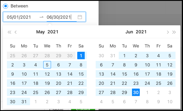Search features on the PO Dashboard – SourceDay