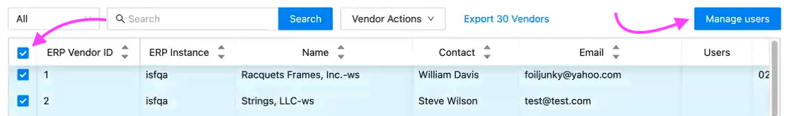 Add or remove supplier users to SourceDay – SourceDay