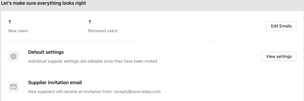 Add or remove supplier users to SourceDay – SourceDay