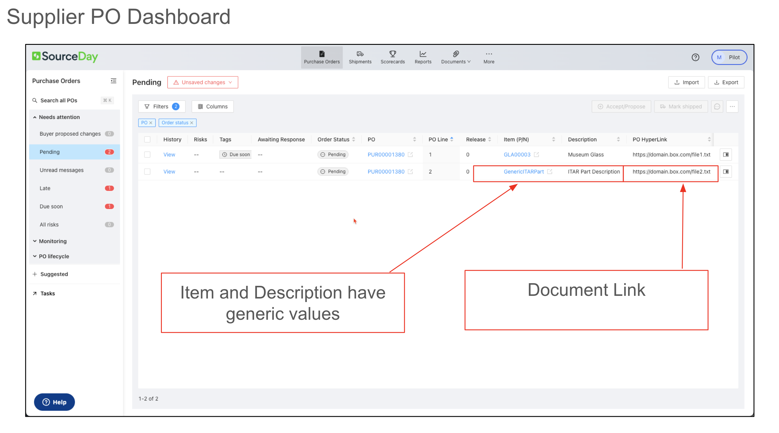 Accessing ITAR-Controlled Documents – SourceDay